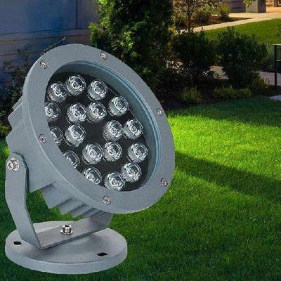 便宜刀片投光灯圆形投射灯照树灯LED投光灯6W9W12W15W18W24W36W