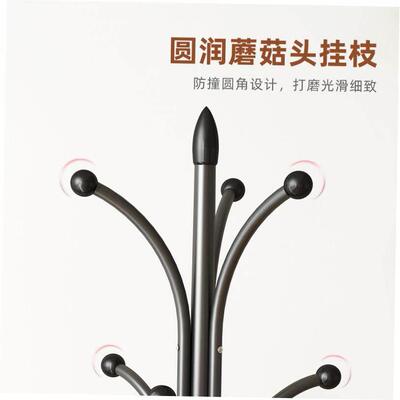 Big coat rack stand clothes holder hat hanger wooden cloth