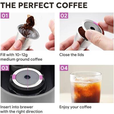 Reusable K Cup Coffee Pods K-eurig Coffee Filter Makers