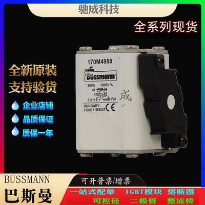 巴斯曼170M4923 170M4924 170M4925 厂家直供量大价优 原装熔断器