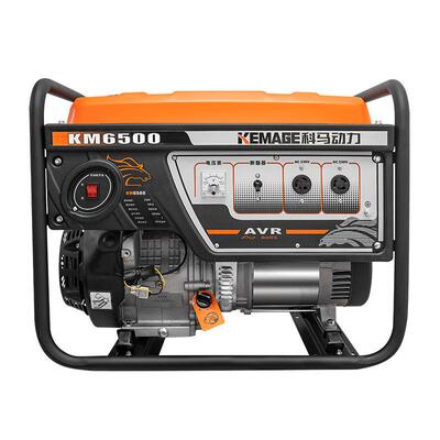 科马汽油发电机组 5.5KW单相家用机 省油电启动小型机汽油机组
