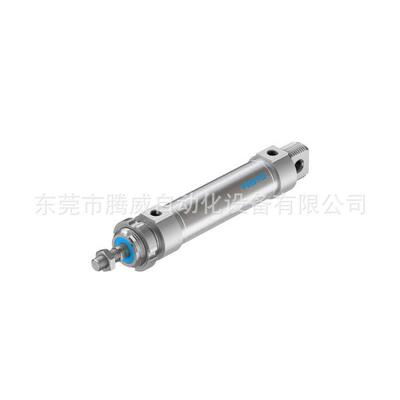 FESTO费斯托气缸自调节气动DSNU-25-100-PPV-A双作用短程圆形气缸