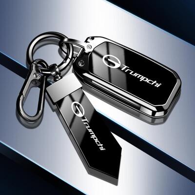 适用广汽传祺23新款M6钥匙套GS3 GS4高档GAC锌合金保护壳包扣男