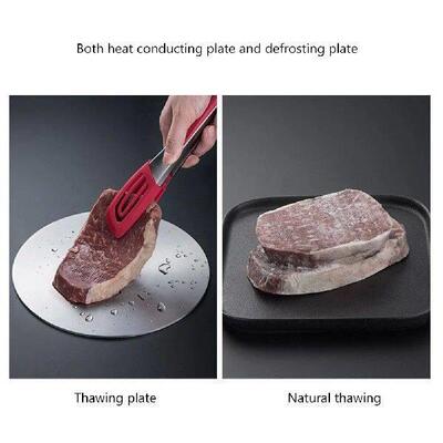 Stainless Steel Electric Stovetop Heat Plate Uniform Heat