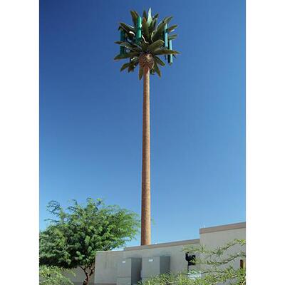 河北景县广川铁塔厂直销仿生树通信塔，高度可定制