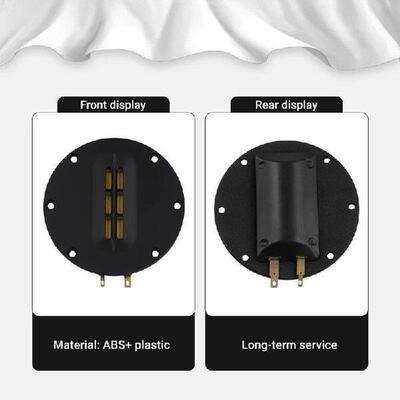 2Pcs Horns 4 Inches Pneumatic Tweeter Aluminum Ribbon