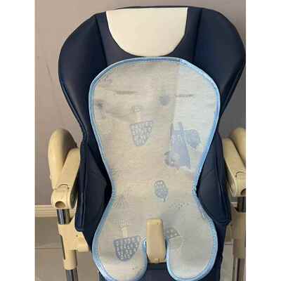 适用于POUCHK25儿童餐椅坐垫防水皮垫透气凉席K29安全带座垫套配