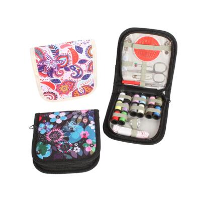New Floral Design Sewing Kit 10-Piece Set, High-Quality Home