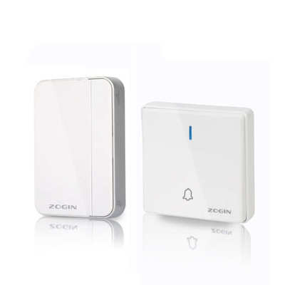 ZOGIN卓进F06门铃 自发电无线交流遥控门铃厂家货源