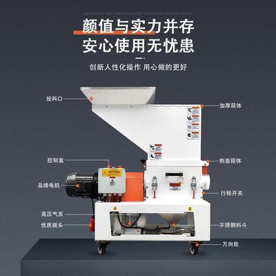 慢刃速边CBO粉机碎机双刀萝刀塑料切碎机注塑菠造边角料粉碎撕碎