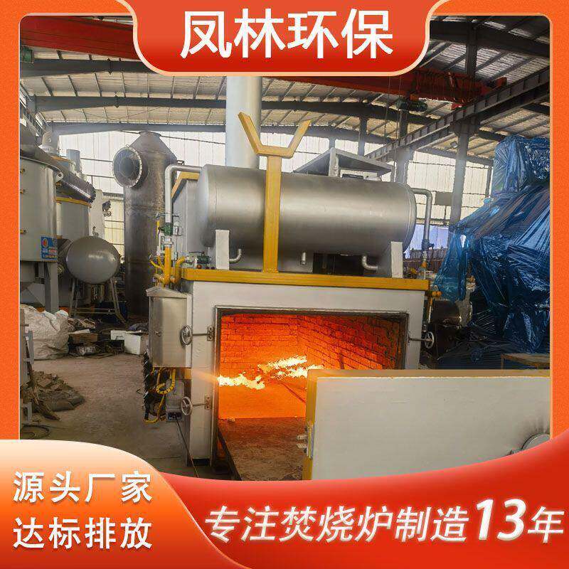 跨境小型垃圾焚烧炉设备大型工厂固体废弃物焚烧炉死猪尸体焚烧炉
