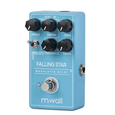 Movall MP-104 Falling Star 调制类延时单块效果器