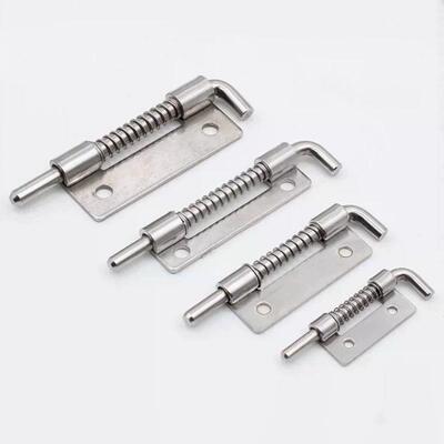 CL225铰炼 304不锈钢工业设备配电箱柜弹簧插销 焊接铰炼插销转轴