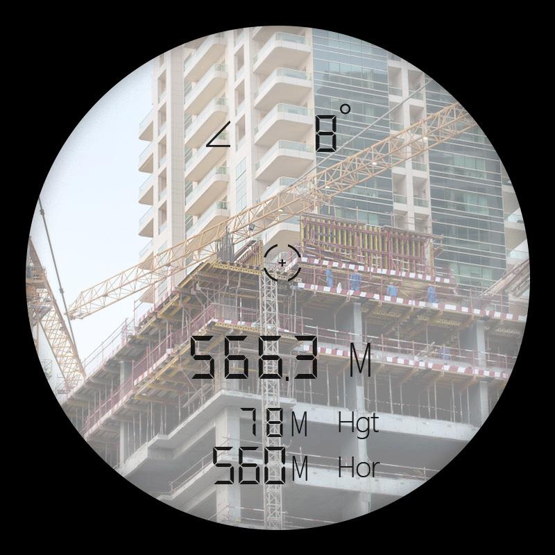 SW-600A户外高精度测距仪望远镜手持激光测量仪可测高测角