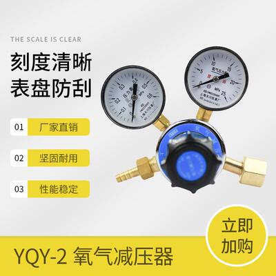 上海减压器YQY-20.6*25牌氧气减压器减压阀调压阀