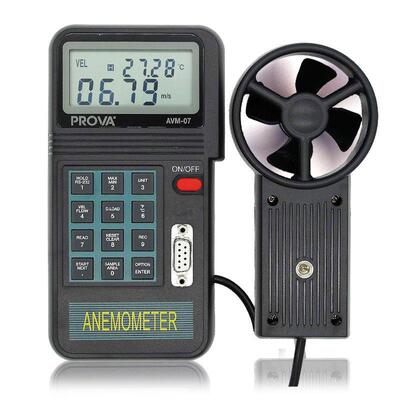 泰仕分体叶轮式风速计风速表风量风温风速测量AVM-05微风风速仪