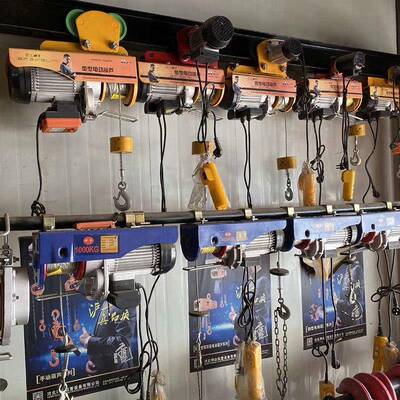 微动葫芦吊机多功能提型升机1吨家电用小WGK型升降机重起机沪一牌