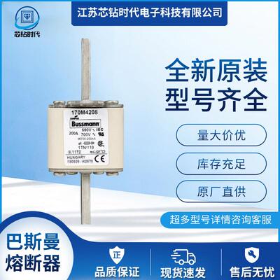170M4208 170M4209 170M4210巴斯曼BUSSMANN熔断器保险丝