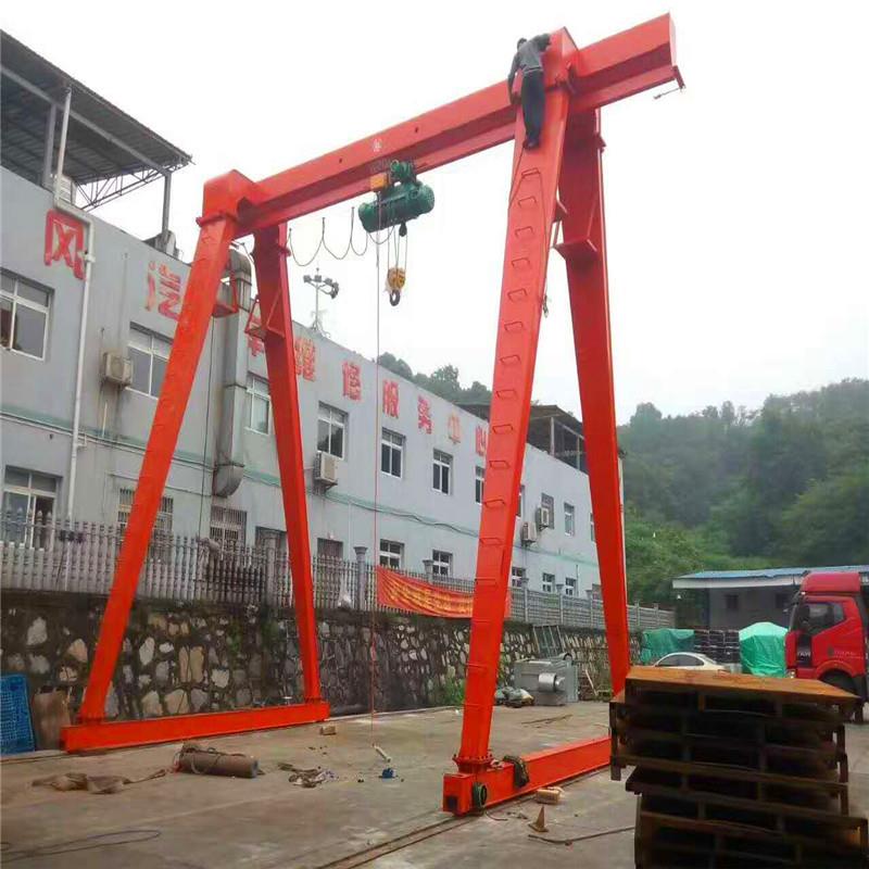 鲁起生产小型龙门吊 10T龙门吊 现场加工各型号龙门吊