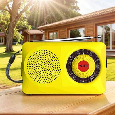 Portable Radio Telescopic Antenna AM FM Radio with Loud