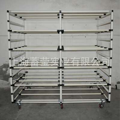 厂家供应来图线棒精益管复合管覆塑管多层移动货架