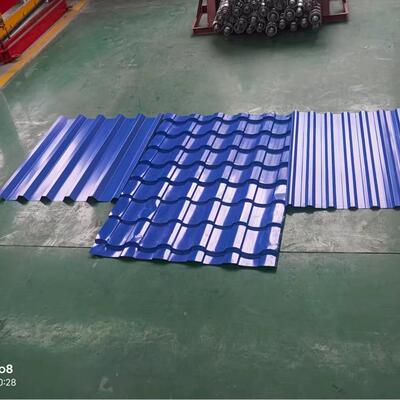 彩钢瓦压瓦机 双层层压瓦机  tile press machine roof panel r