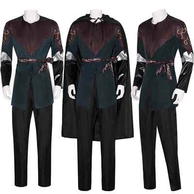 Lord of the Rings costume, Prince's cloak set, live action