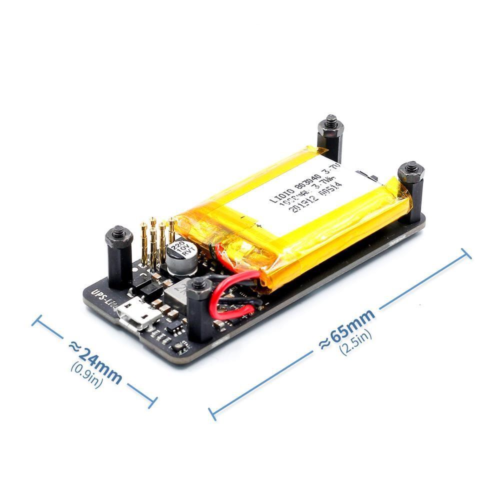树莓派Raspberry Pi Zero UPS-Lite 电源板,电量检测功能