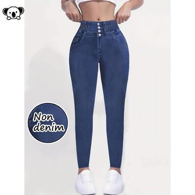 Q 56678 Women High-Waisted Skinny Jeans紧身牛仔裤