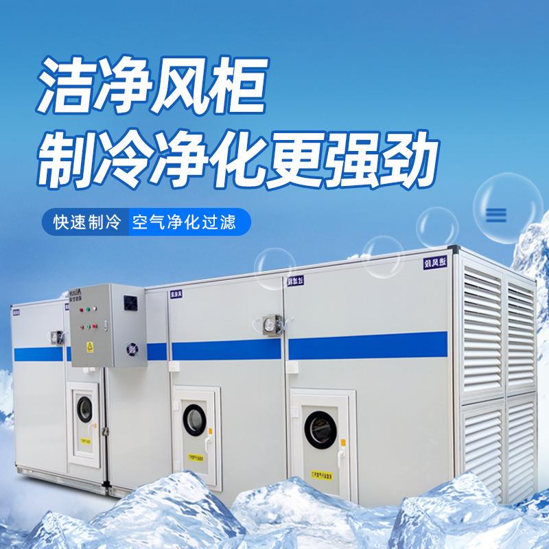 工业商用洁净风柜制冷机组末端设备循环空气卧式风柜工业风柜厂家