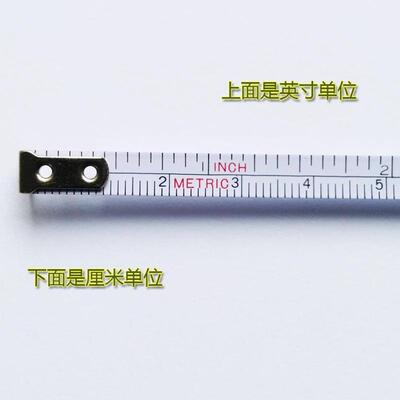 proxxon小卷尺迷你小钢尺1米软尺钥匙扣公制英制便携2米尺子挂件