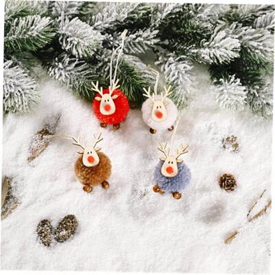 Christmas Tree Decoration Pendant Christmas Felt Deer