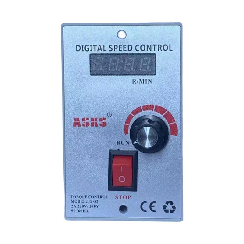 UX-52数字式电机调速器马达调速器单相220V 6w 15w 25w 40w..250w