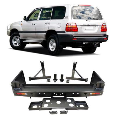 适用Land Cruiser LC105 FJ105后杠带备胎架油桶架可带绞盘架RA款