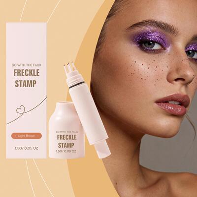 Freckle Stamp Pen (Light Brown) - Smooth and easy to apply,