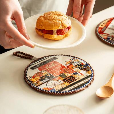 Heat-Insulating Table Mat, Heat-Resistant Pad for Dining Tab