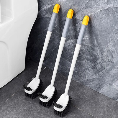 New Long-Handle Wall-Mounted Toilet Brush for Home Use, Dual