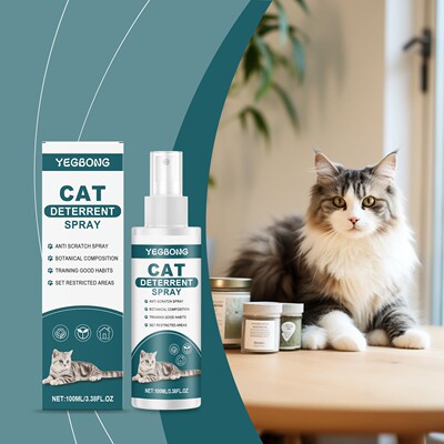 YEGBONG Cat Repellent Spray - Prevents Cats from Urinating o