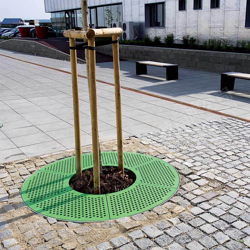 新款护树板格栅树篦子树池盖板树穴树围子公园景区道路树篦子