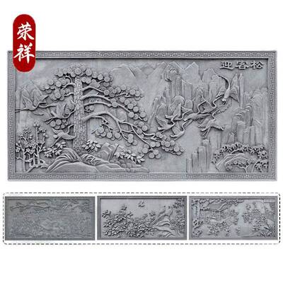 中式方形圆形镂空花窗古建围墙镂空透窗花窗格供应仿古花窗砖雕