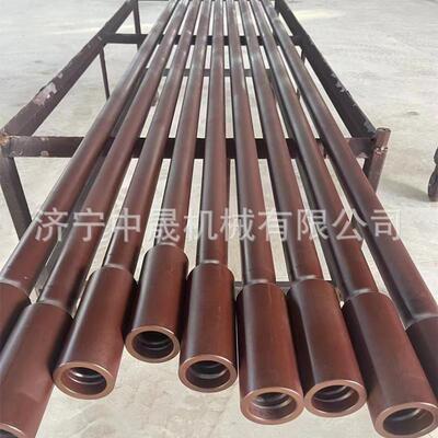 供应台车钻杆 高炉开口机钎尾螺纹连接 R32/T38/T45/T51