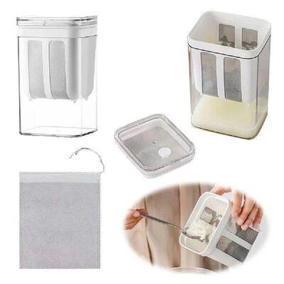 Yogurt Strainer 1100ml Cheese Yogurt Maker with Fine Mesh