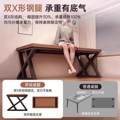 桌子家饮餐桌办公室shanshan电桌餐烧烤小吃商脑用桌出租房经用济