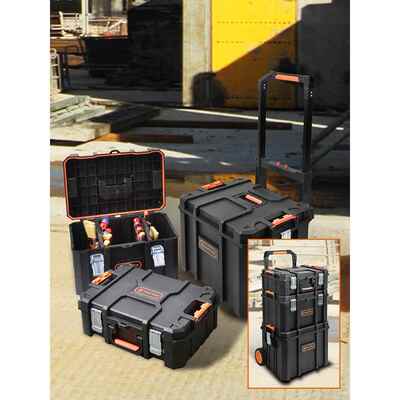 拓为TAC口TIX组合式重型工具箱可叠出号德国多F76T6SM5功能大工业