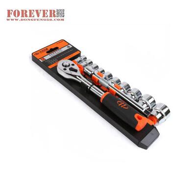华丰巨箭12件套10MM铬钒钢工具套装 HF-89608B扳手