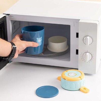 Double-layer Fruit Box Lunchbox Lid With Carrying Handle