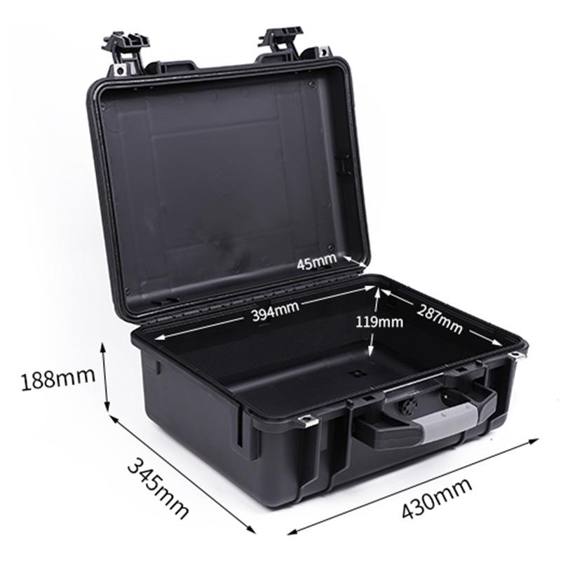 D4218户外手提安全箱 防水防潮工具仪器设备塑料工程安全防护箱