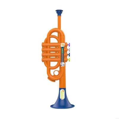 Toddler Trumpet Musical Toy for Kids Realistic Sound and Eas