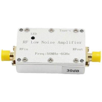 50Mhz-6Ghz LNA High Flatness Receiver Amplifier with SMA