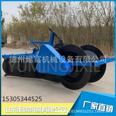 中置双边拖拉机带中间筑埂机水田起垄扶背机 水稻田打埂机 筑埂机